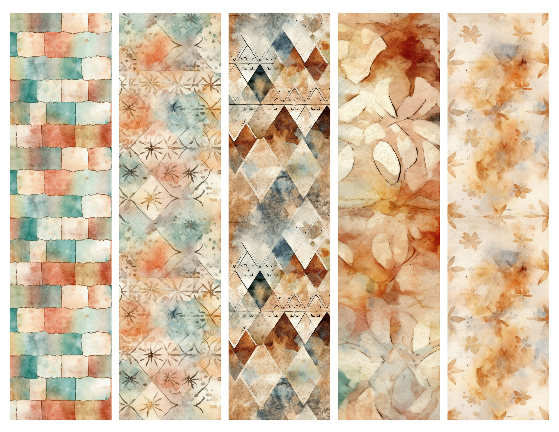 Rustic Tones Bookmarks – Shades of Solace